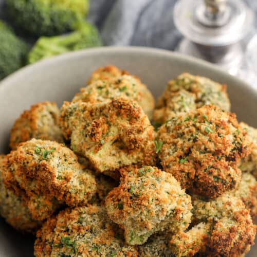 Air Fryer Breaded Broccoli