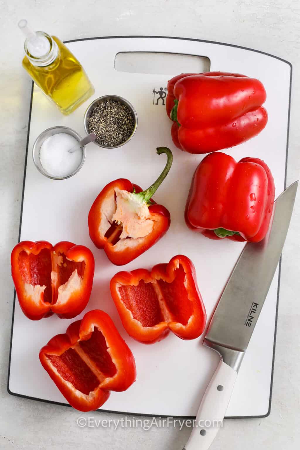 Air Fryer Roasted Peppers