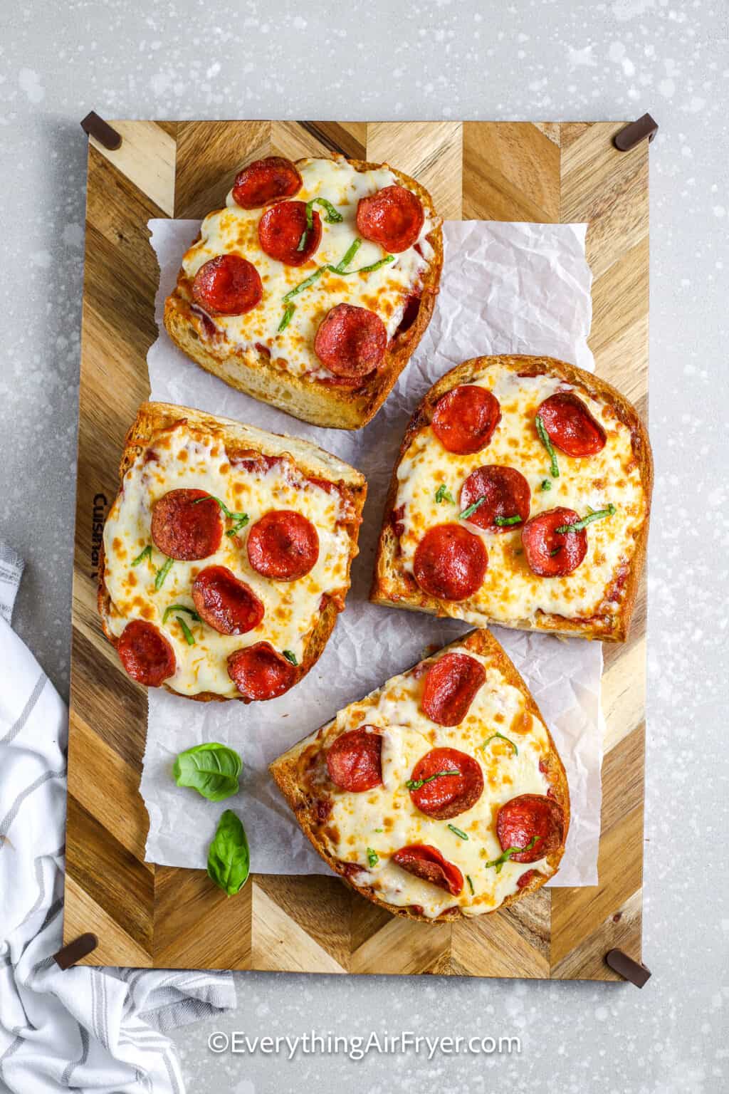 French Bread Pizza in the Air Fryer